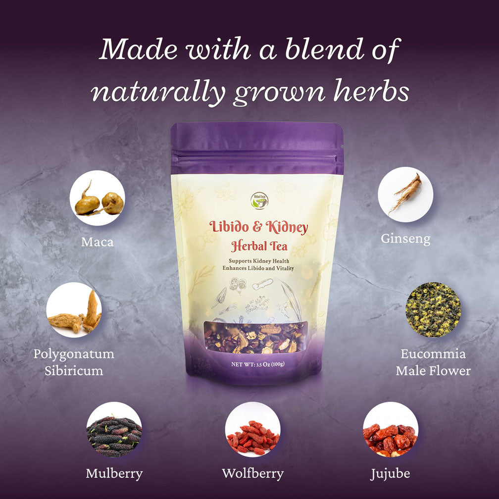 Libido & Kidney Herbal Tea for Health Care Detox Tea – Vital Tea